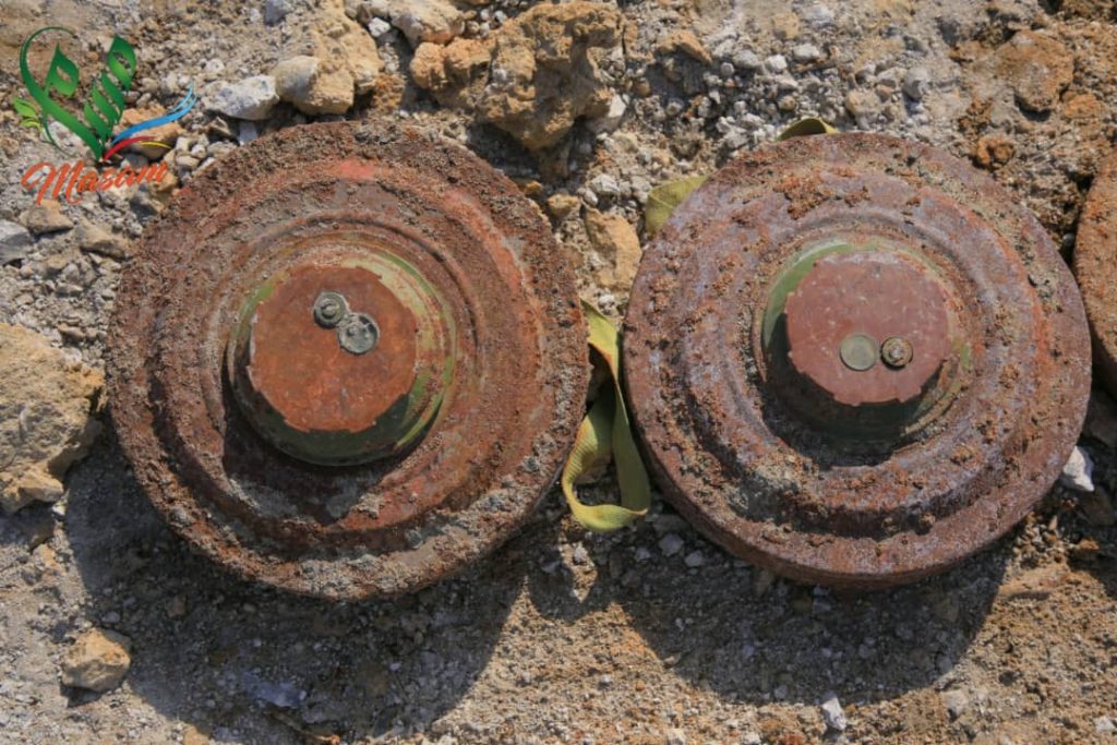 Team 7 Masam clears 4 landmines from a major road in Al Khokha ...