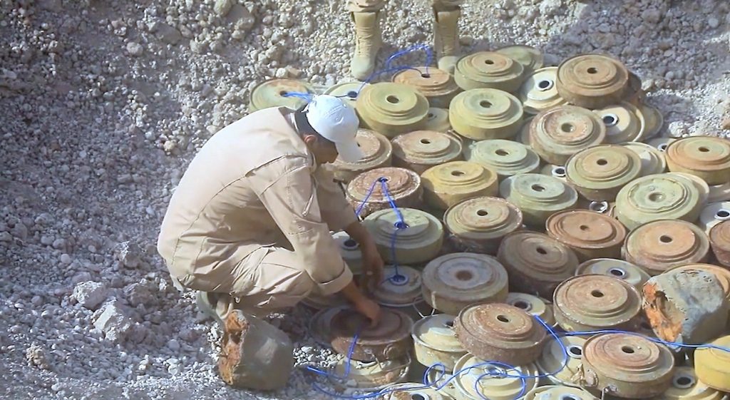 West Coast: Destruction and detonation operation for 2,431 mines and ...