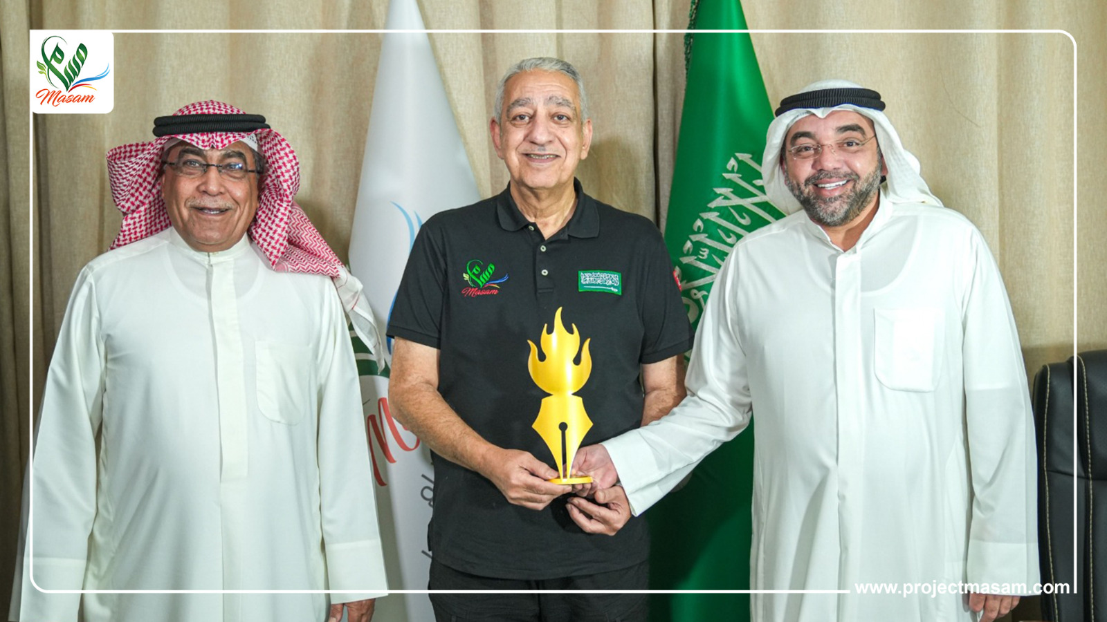 Kuwait’s Al-Anba newspaper honours Project Masam MD with award ...