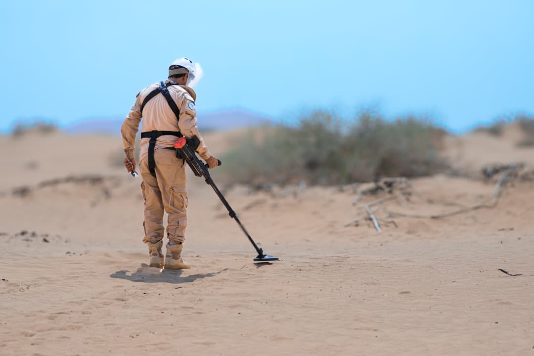 In pictures: Project Masam continues mine clearance in Yemen’s Bir ...